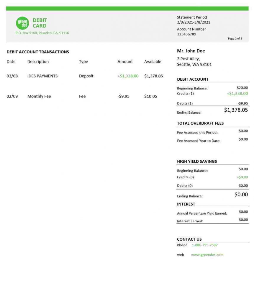 Green Dot Bank Statement Fakedocshop green-dot-bank-statement-fakedocshop